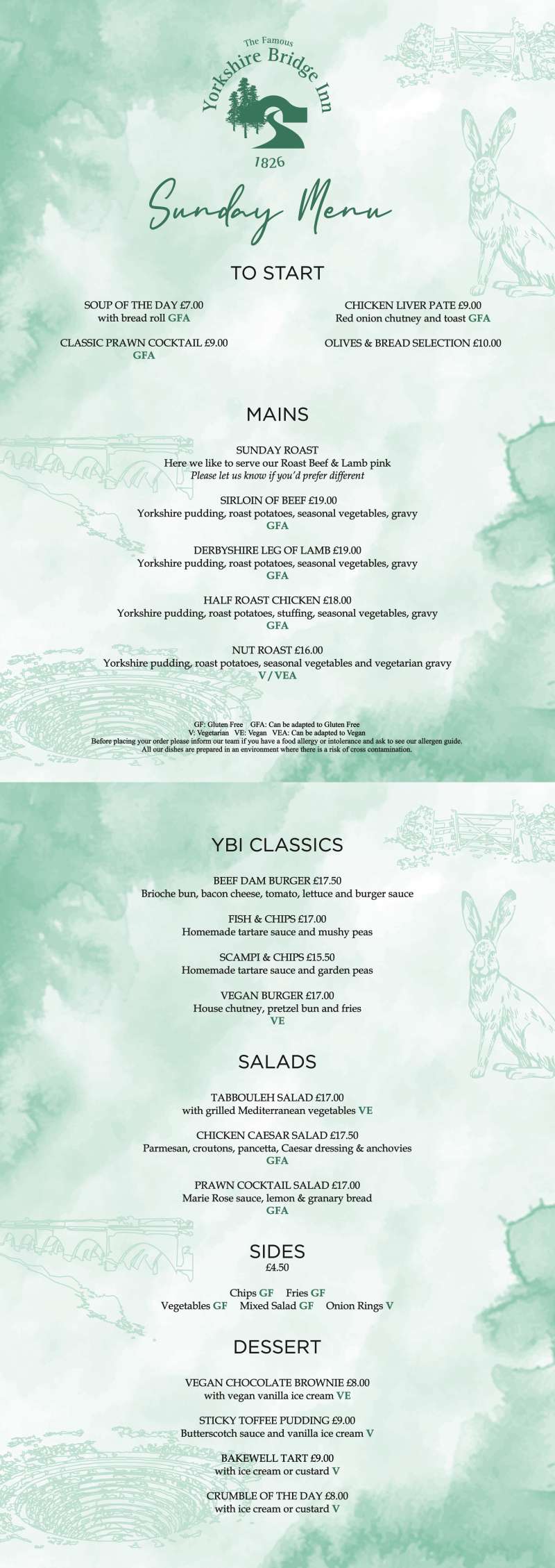 Yorkshire Bridge Inn Dining – Yorkshire Bridge Inn
