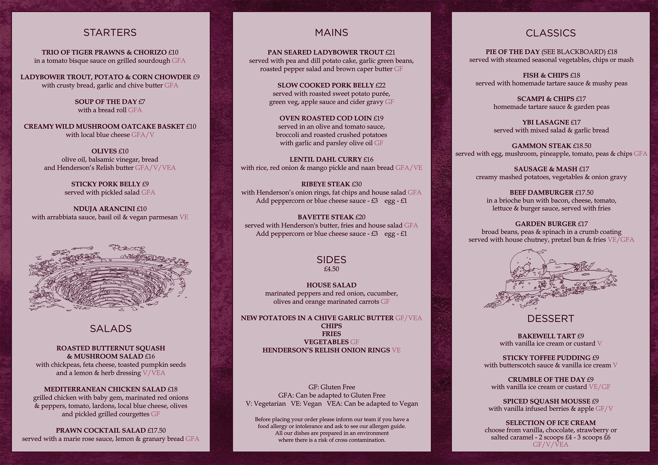 Yorkshire Bridge Inn Dining – Yorkshire Bridge Inn